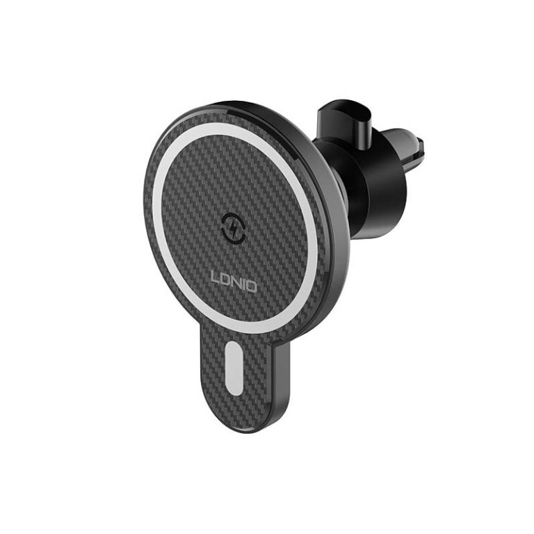 CARGADOR LDNIO 15W Wireless Charging Car Holder - Mobile Store Ecuador